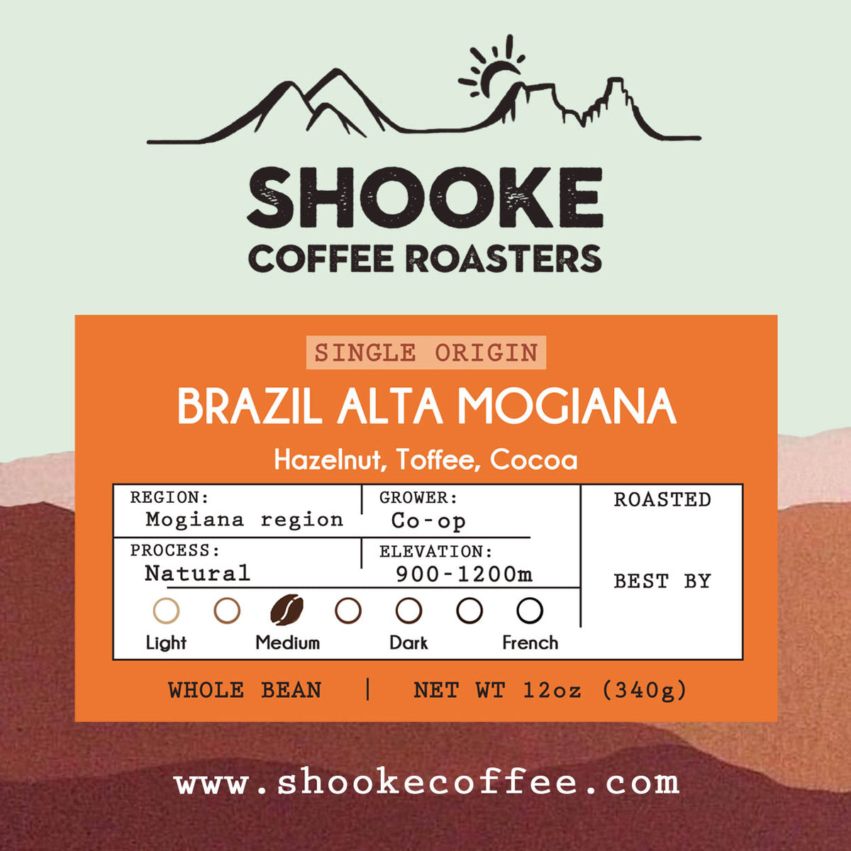 Brazil Alta Mogiana Medium Roast – Shooke Coffee Roasters